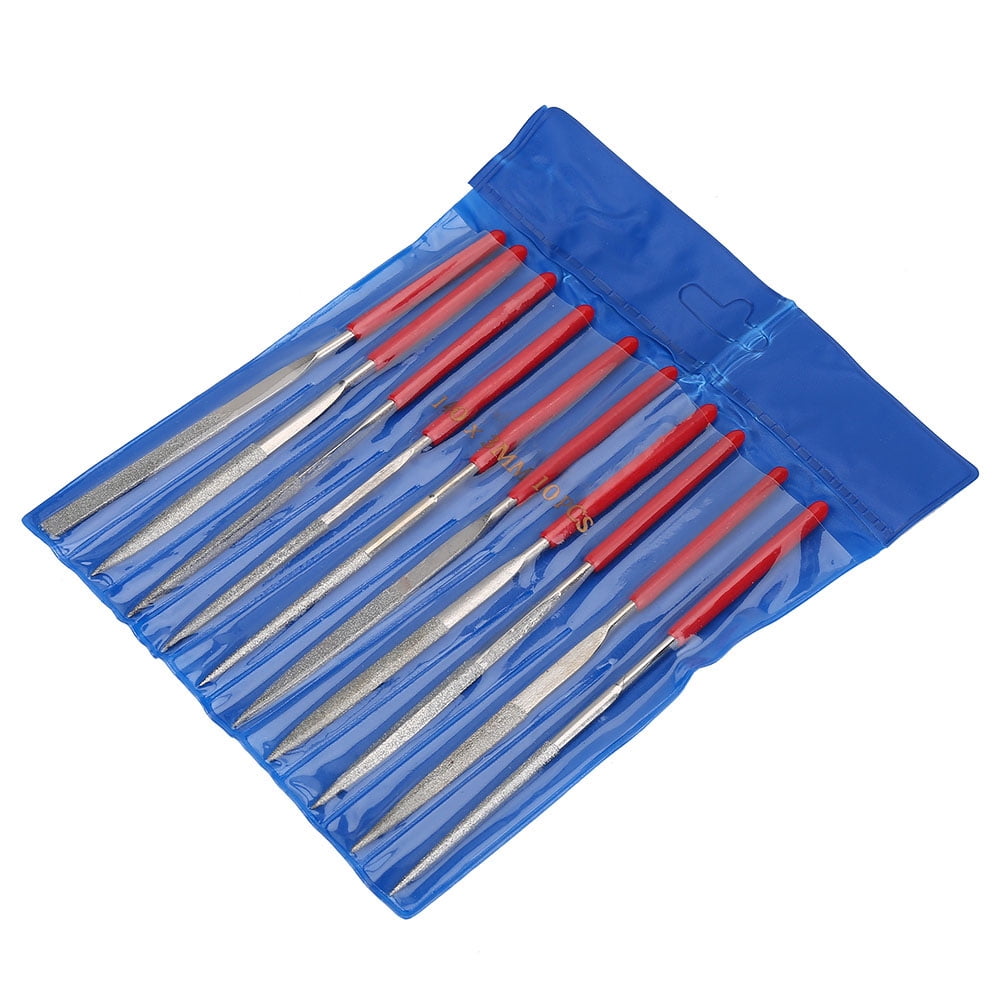 Guitar Bridge Saddle Nut Files Set with Grinding Stone Screw Nuts Tool ...