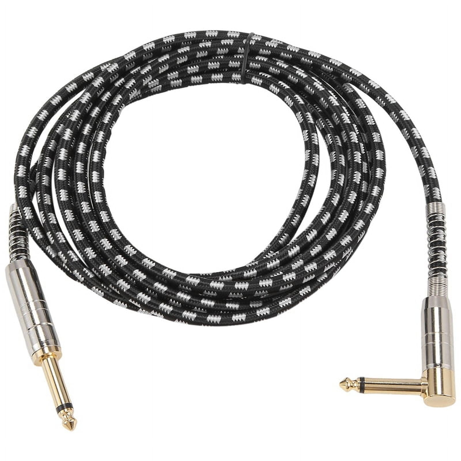 Guitar Cable 10FT Instrument Cables Electric Guitar Amp Cord 1/4 Inch ...