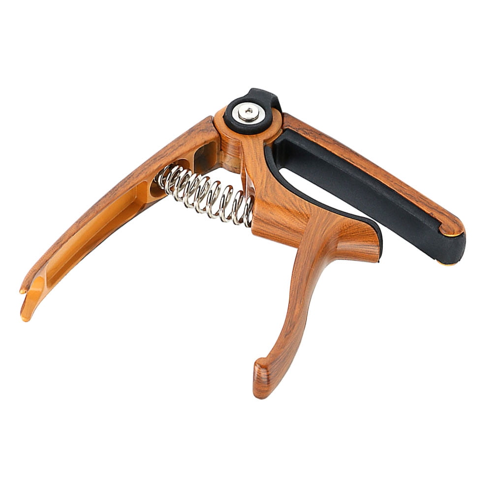 Homoyoyo Guitar Capo For Acoustic Adjustable Tension Light Brown 1Set ...