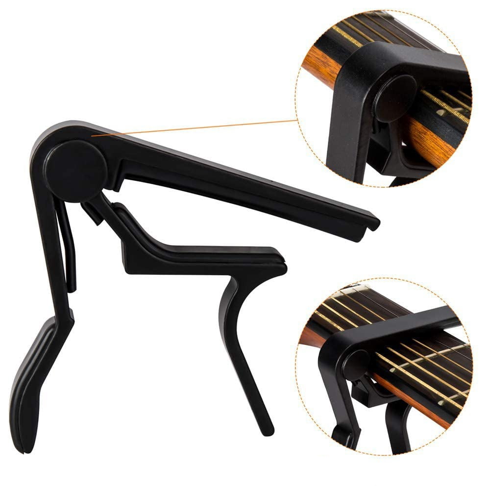 Guitar Capo Trigger Quick Change Key Clamp Ukulele Mandolin Acoustic ...