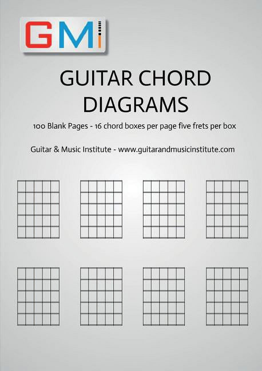 Blank Guitar Chord Chart