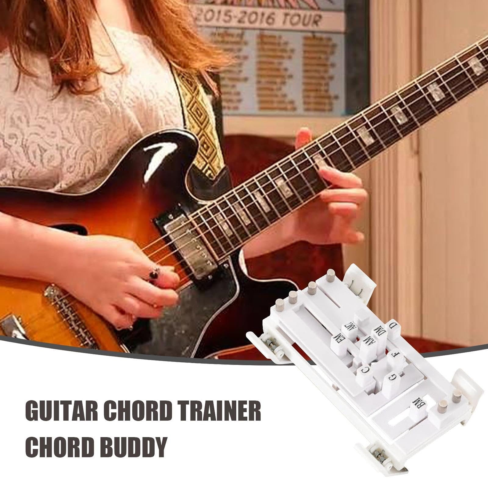 Guitar Chord Presser, Chord Learning System, Guitar Aid Chords Trainer ...