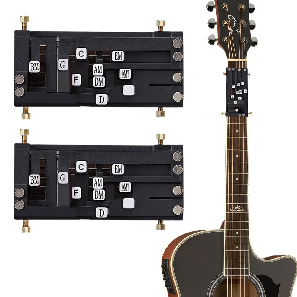 Guitar Chord Presser,Guitar Aid Chords Trainer,New Guitar Chord Helper ...