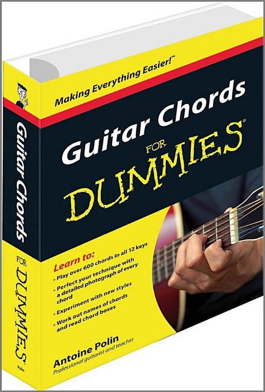 Guitar Chords for Dummies - Walmart.com