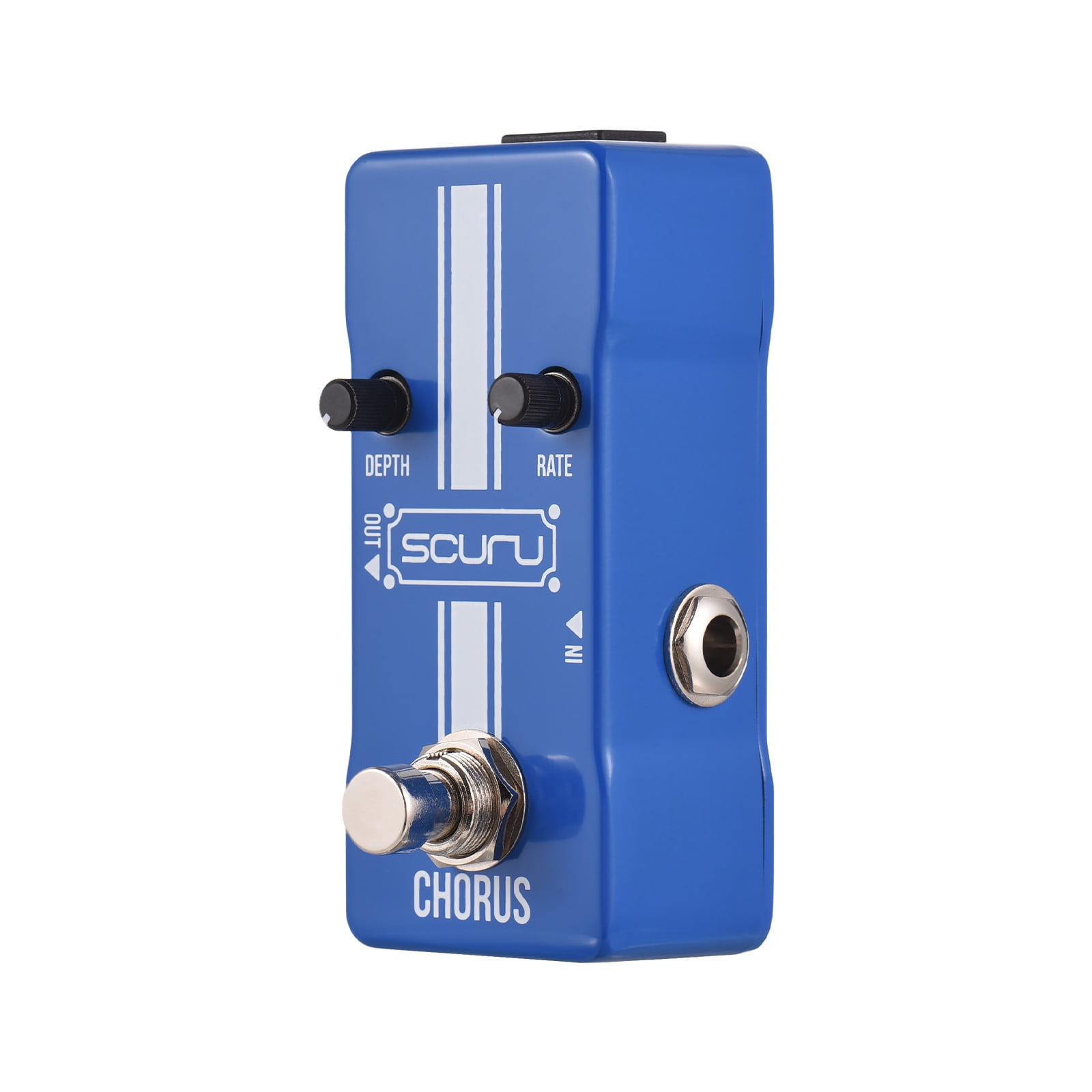 Guitar Chorus Effects Pedal DEPTH/RATE Classic Analogue Chorus DC 9V 6 ...