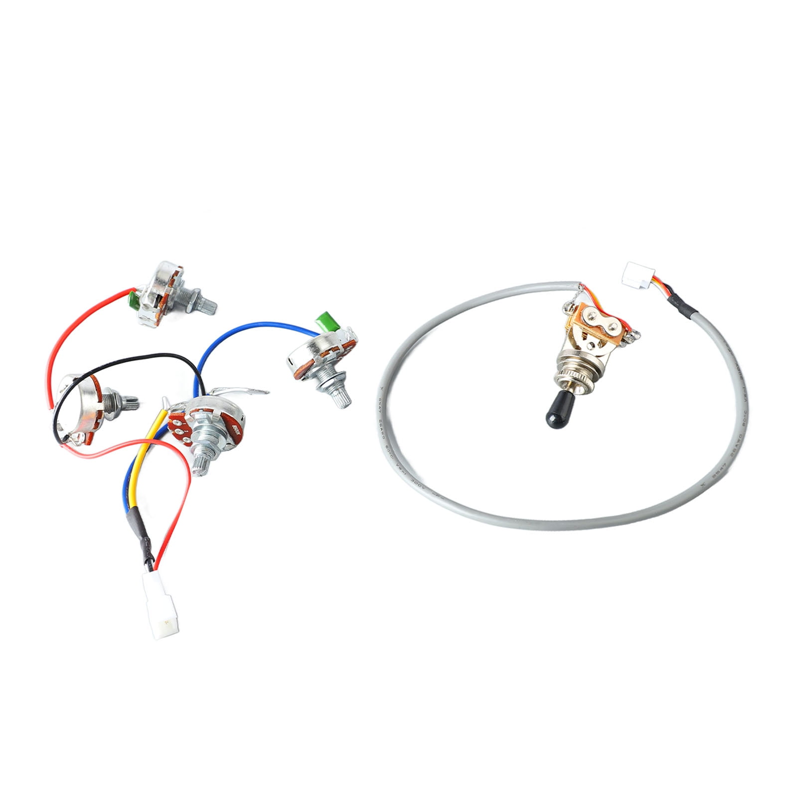 Guitar Circuit Wiring Kit Plug in Type Electric Guitar Harness ...