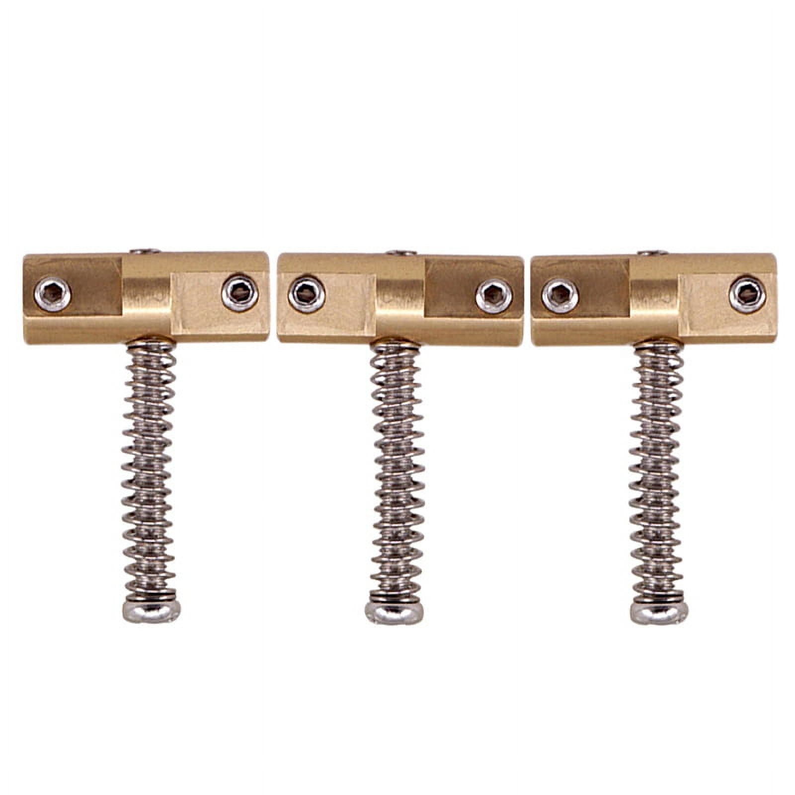 Guitar Compensated Bridge Brass Saddles Set 10.8mm Style Saddle for TL ...