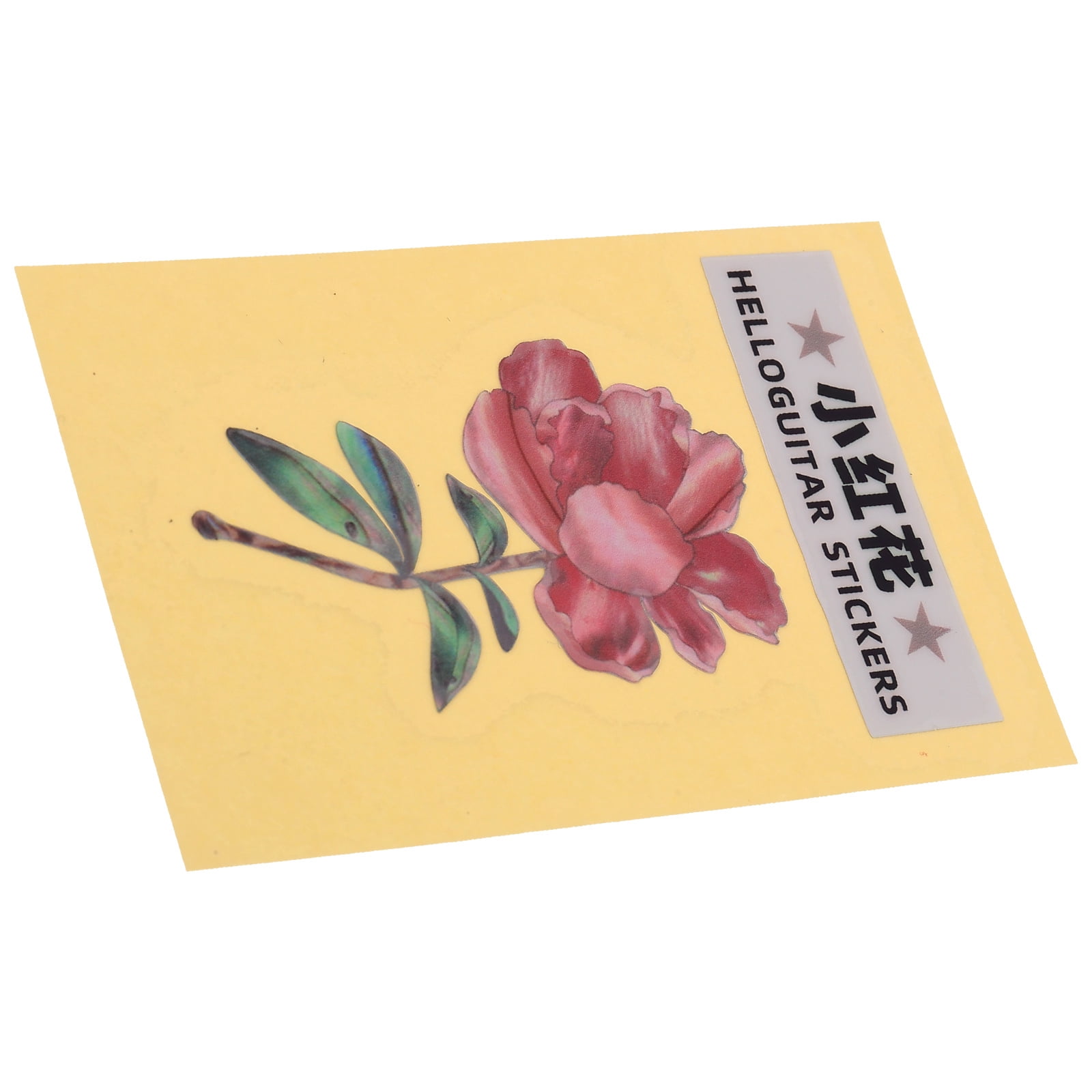 Guitar Decorative Stickers Headstock Inlay Decal Acoustic Decals for ...