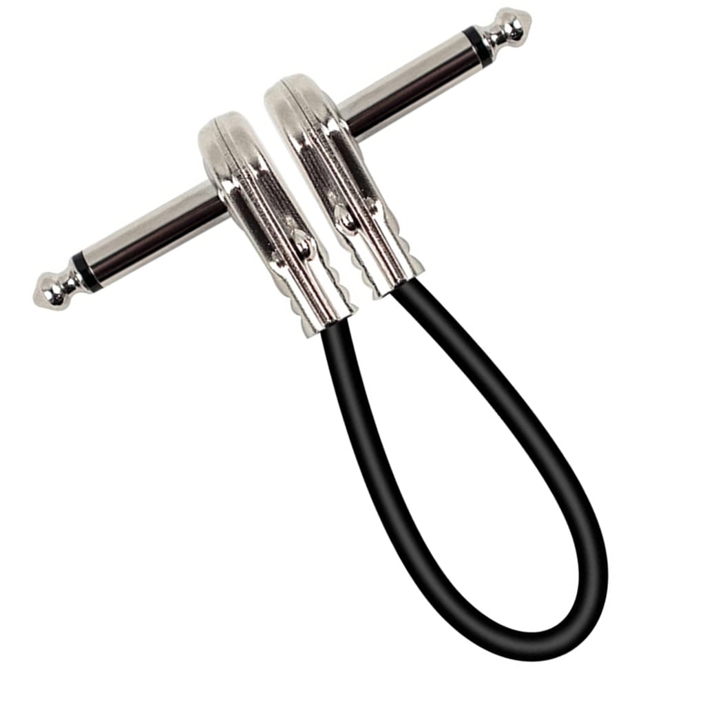 Guitar Effect Patches Cables Metal Angled Connectors Guitar Pedal ...