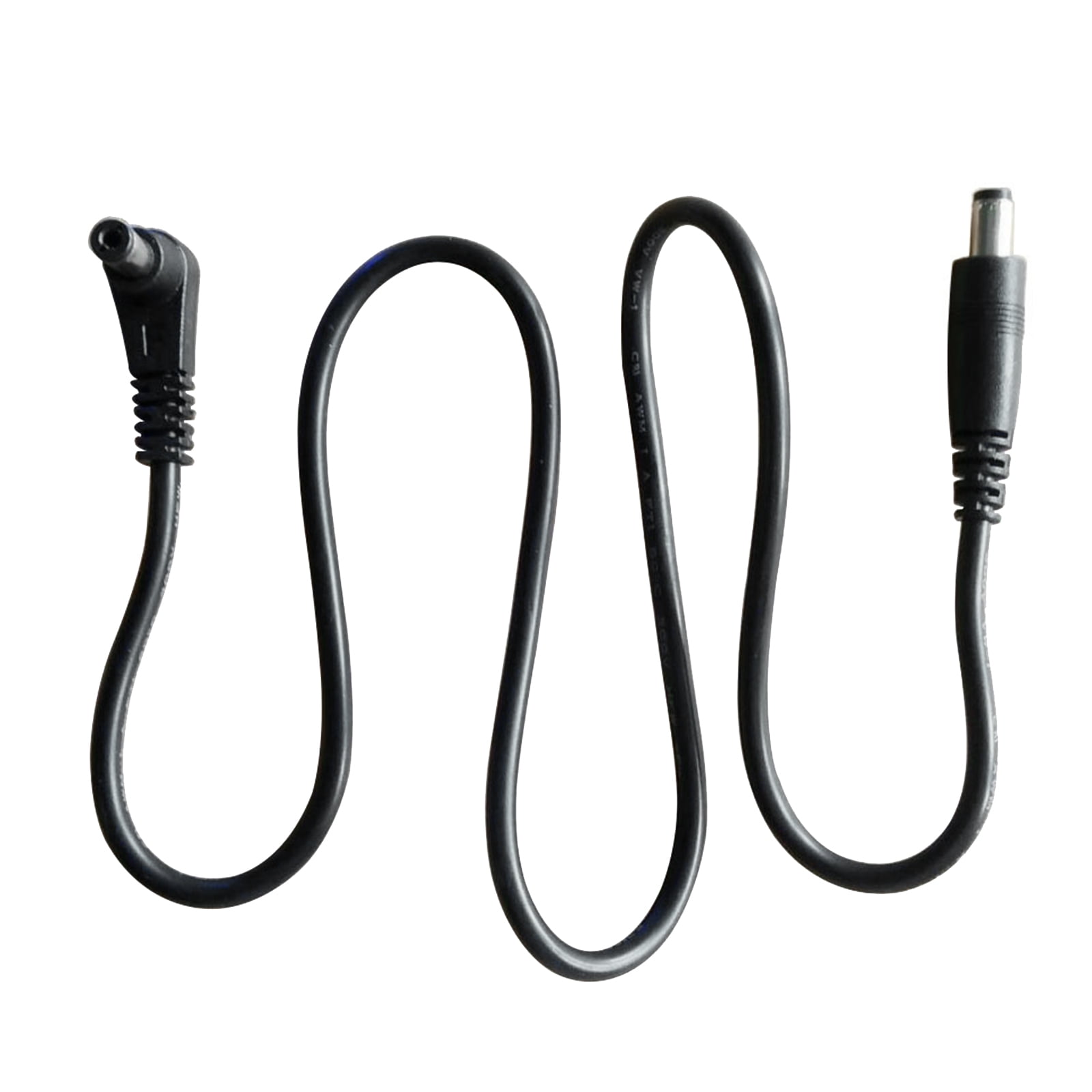 Guitar Effect Pedal Cable 5.5x2.1mm Power Lead Cord Male to Male 24AWG ...