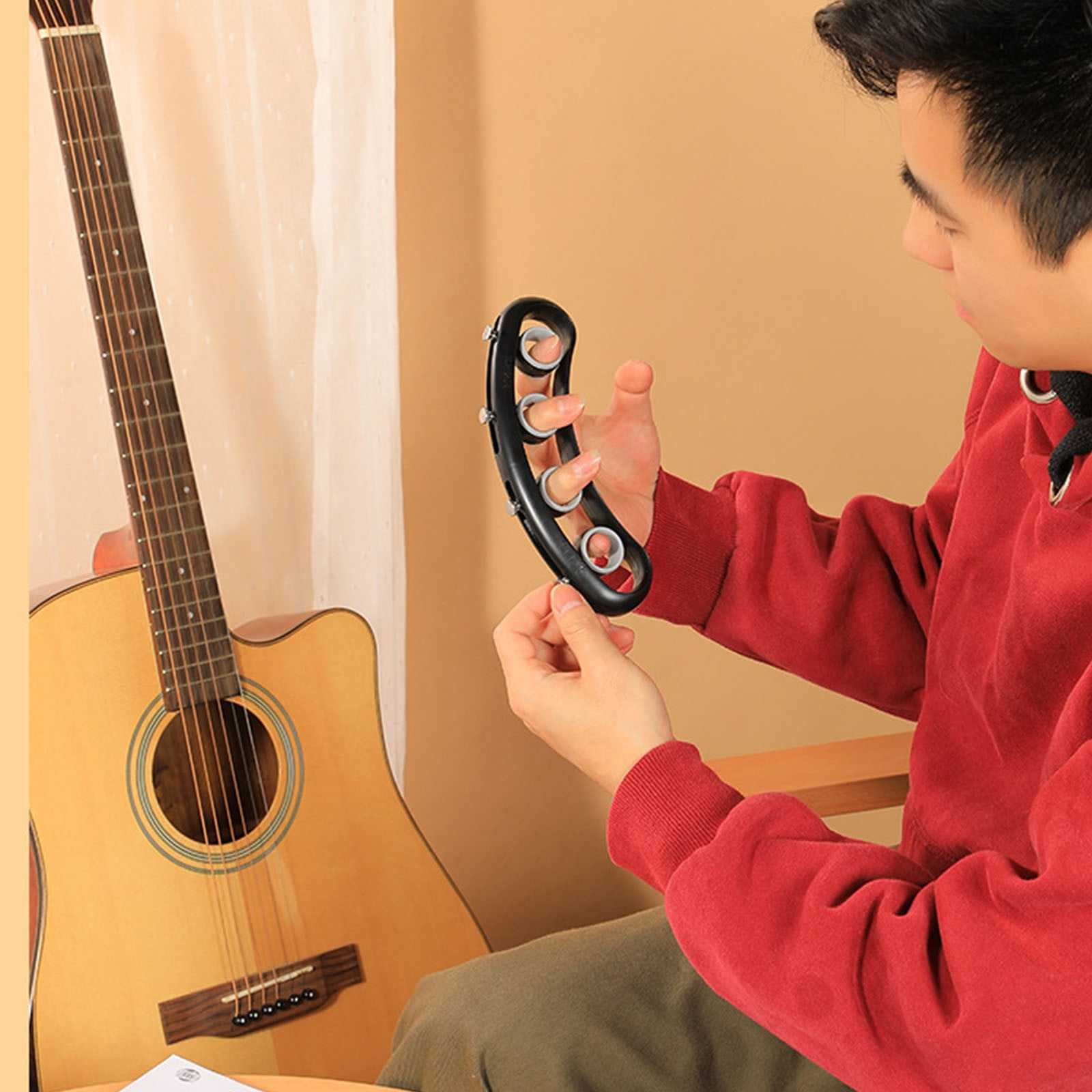 Guitar Finger Expansion, Finger Sleeve Finger Force Span Practing ...