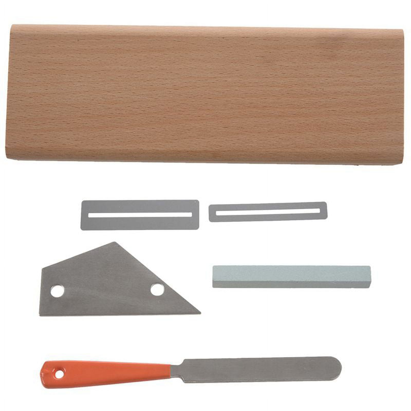 Guitar Fret Crowning File Leveling Tool with Crowning Luthier File Hard ...