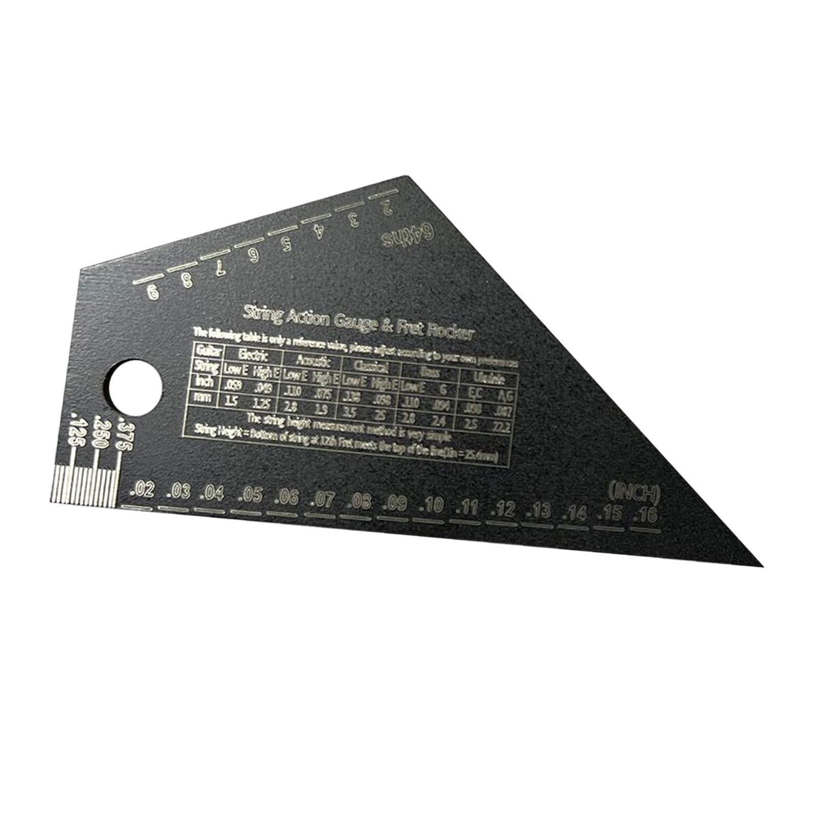 Guitar Fret Rocker Guitar Luthier Tool Steel Fret Rocker Leveling Tool ...