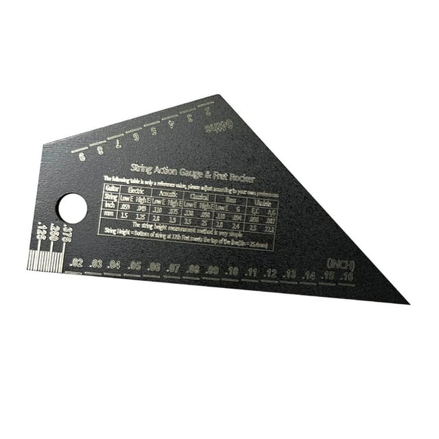 Guitar Fret Rocker Guitar Luthier Tool Steel Fret Rocker Leveling Tool ...