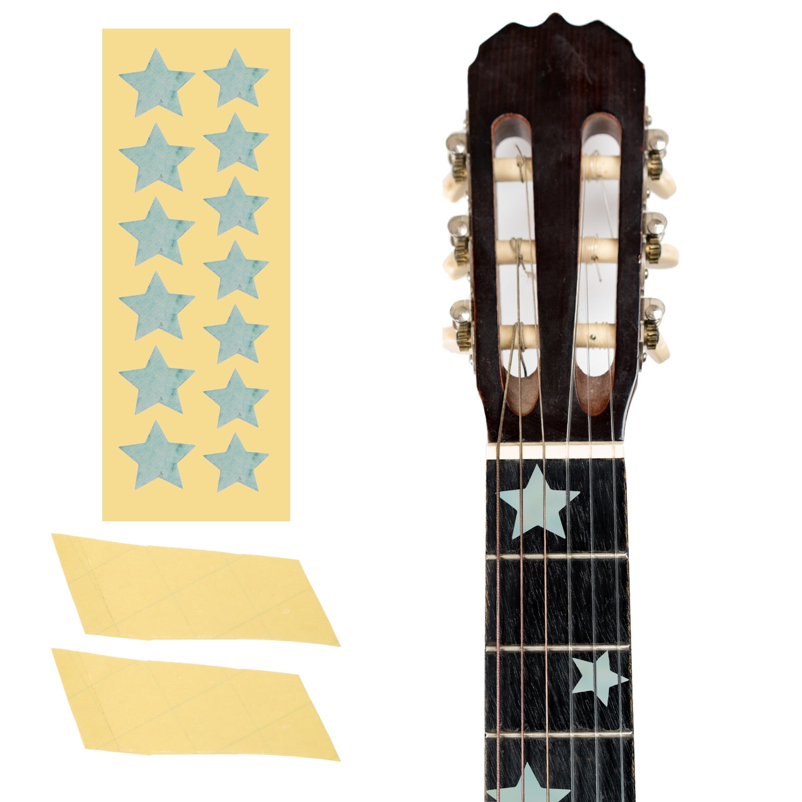 Guitar Fretboard Stickers Star Inlay Sticker Guitar Decals for Music ...