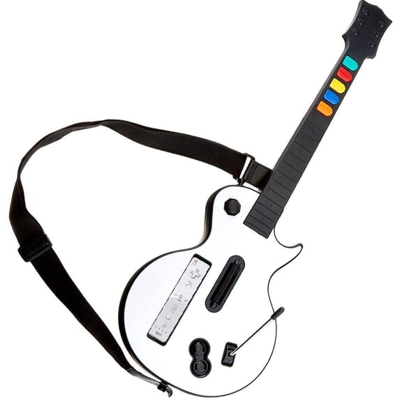 Wireless Guitar Controller for Nintendo Wii Guitar Hero World Tour ...