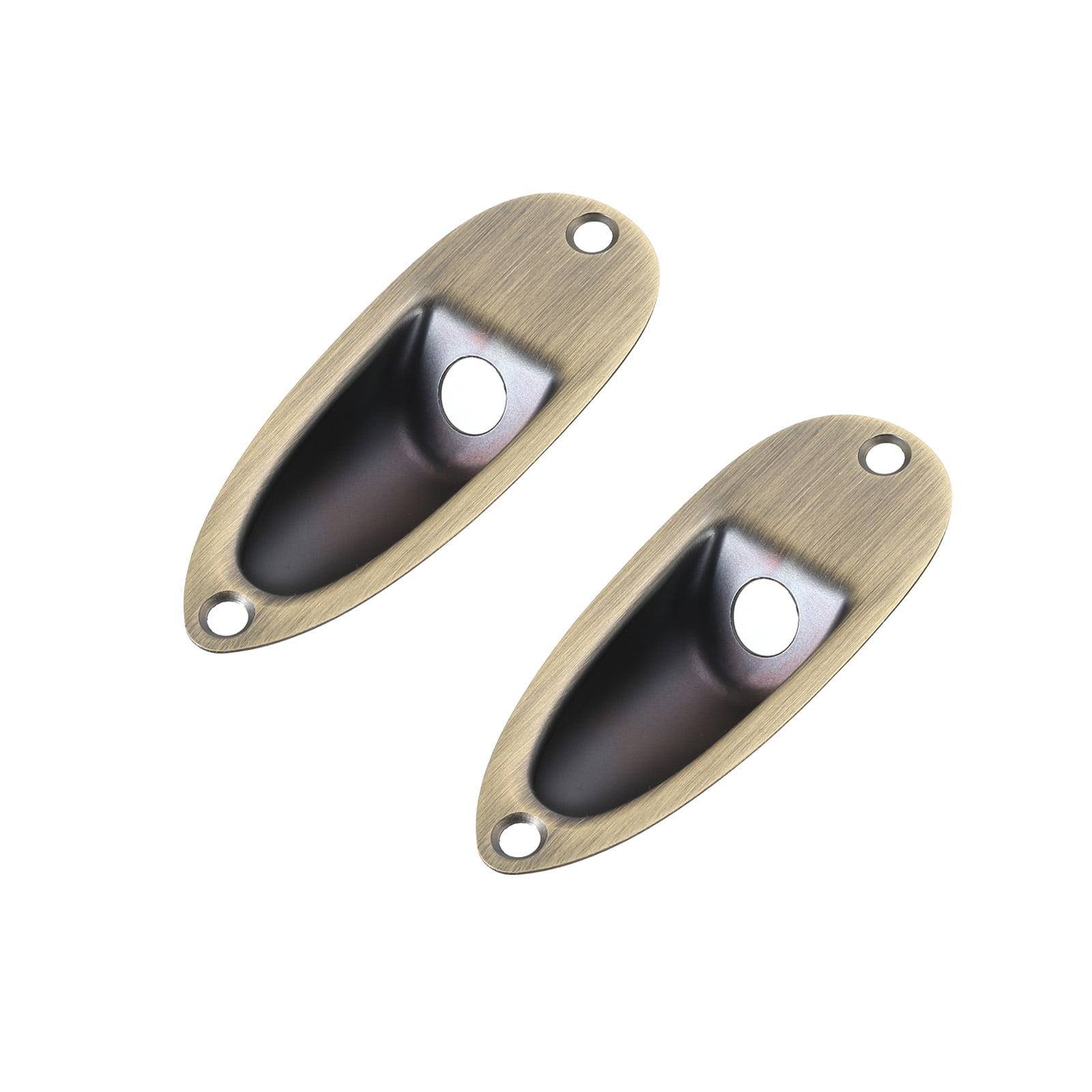 Guitar Input Jack Socket Plate Output Loaded Jack 3/8" Bronze for ...