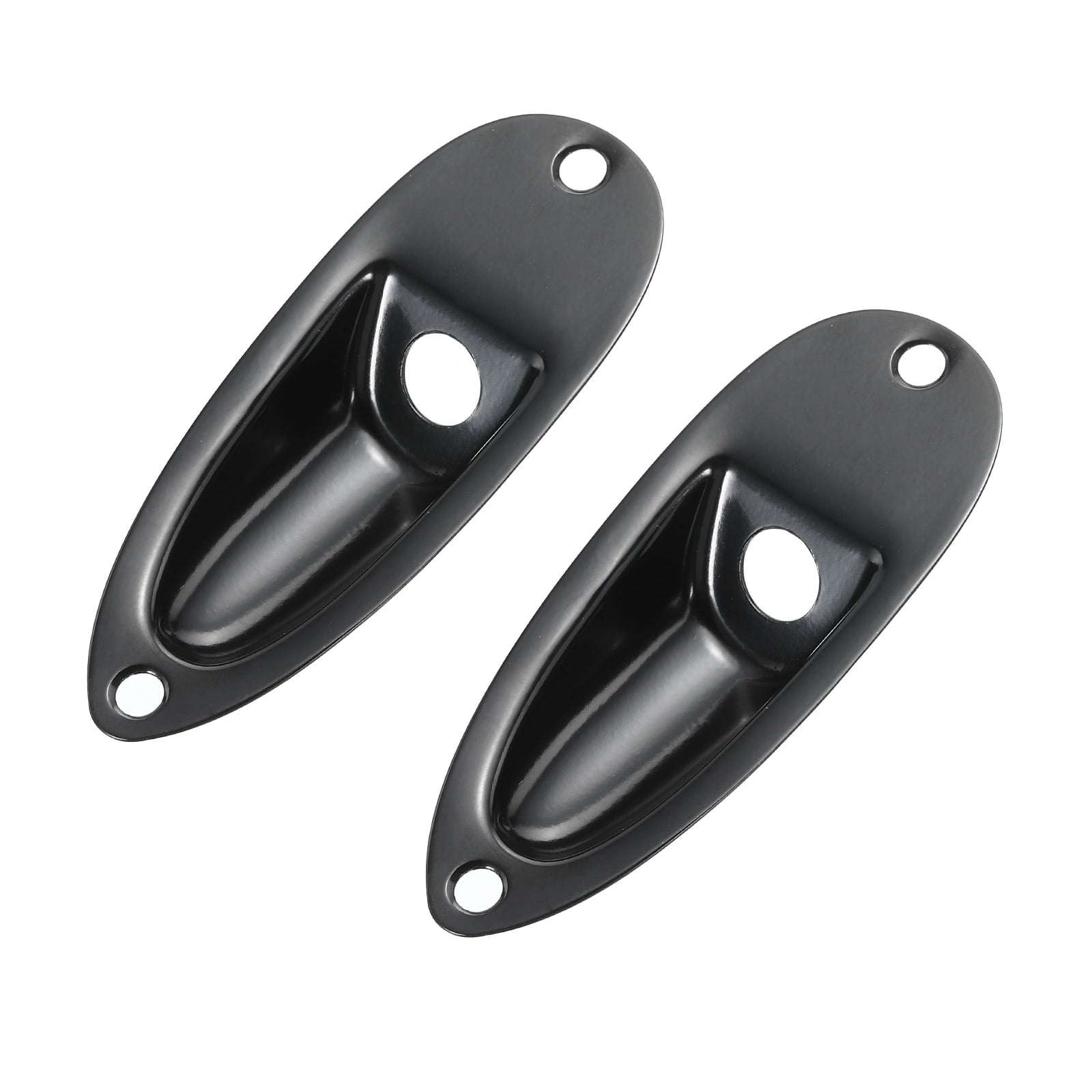 Guitar Input Jack Socket Plate Output Loaded Jack Black for Electric ...