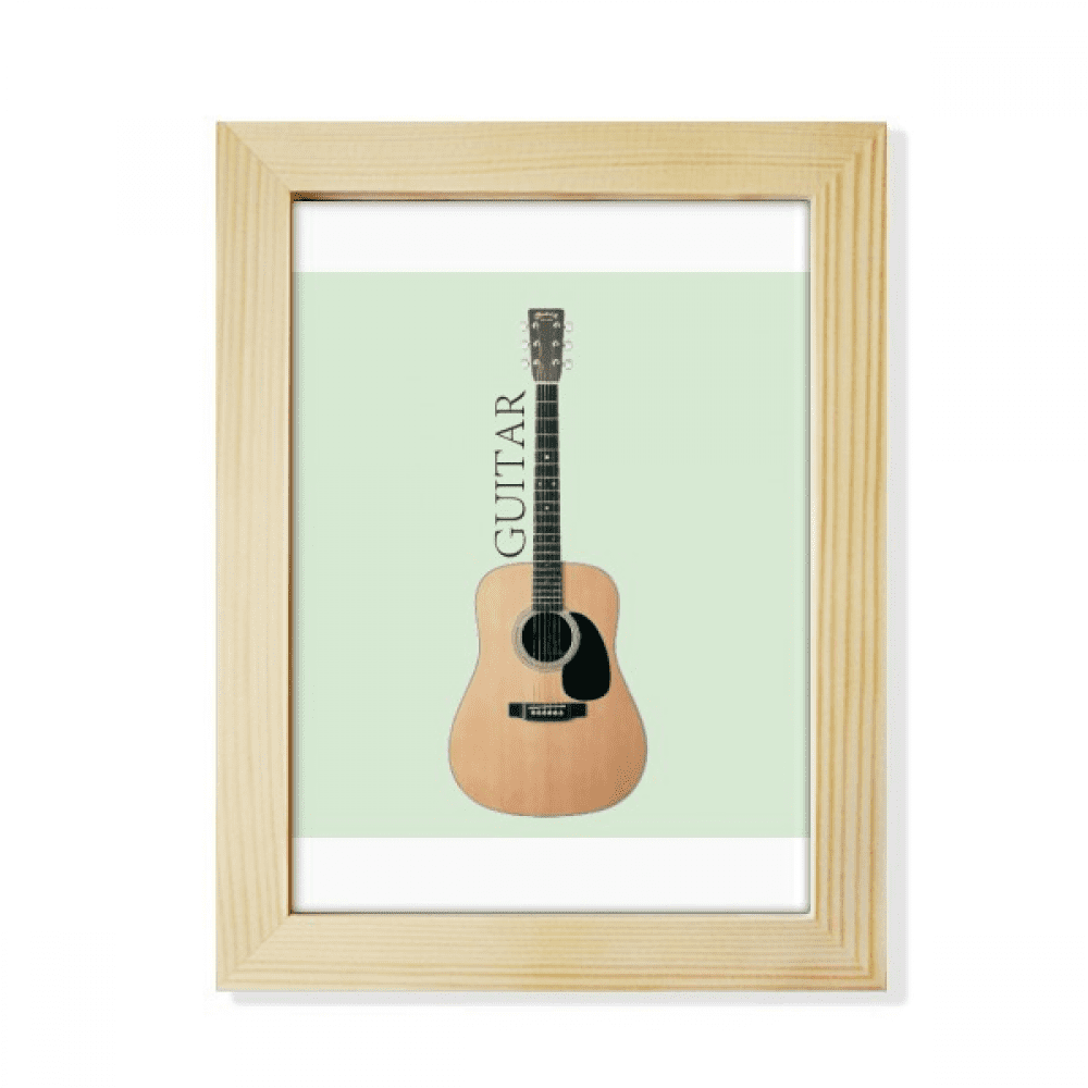 Guitar Instrument Playing Music Desktop Adorn Photo Frame Display Art ...