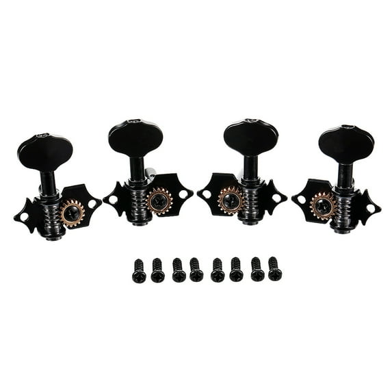 Guitar Knobs Keys Set for Acoustic Electric Guitar 2R2L Guitars String Tuning Pegs String Tuner ...