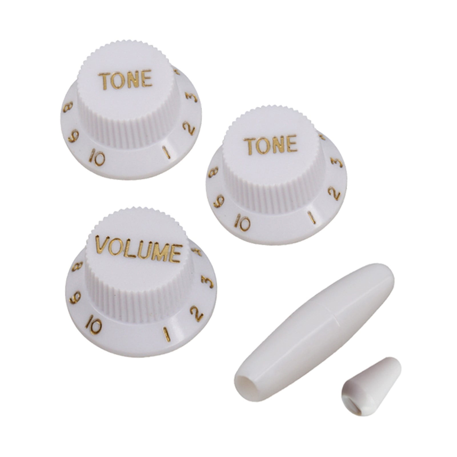 Guitar Knobs Set Potentiometer Caps Plastic Guitar Knobs Plastic ...
