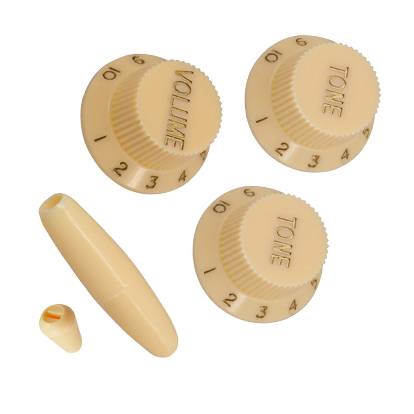 Guitar Knobs Set Potentiometer Caps Plastic Guitar Knobs Plastic ...