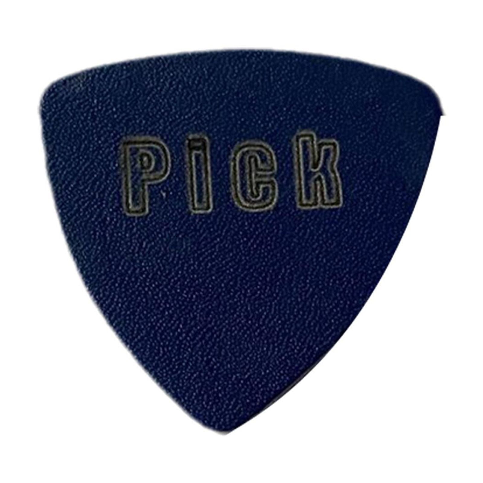 Leather Guitar Picks Various Colours Bass Ukulele Plectrum U2 Genuine ...