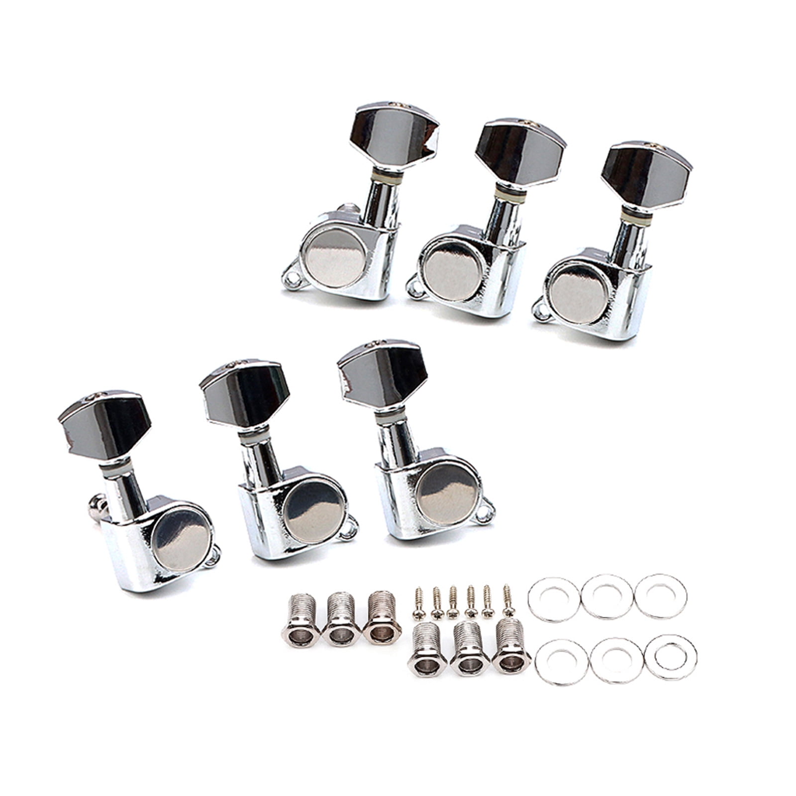 Guitar Lock String Tuners 3R3L Guitar Locking Tuning Key Pegs Guitar ...