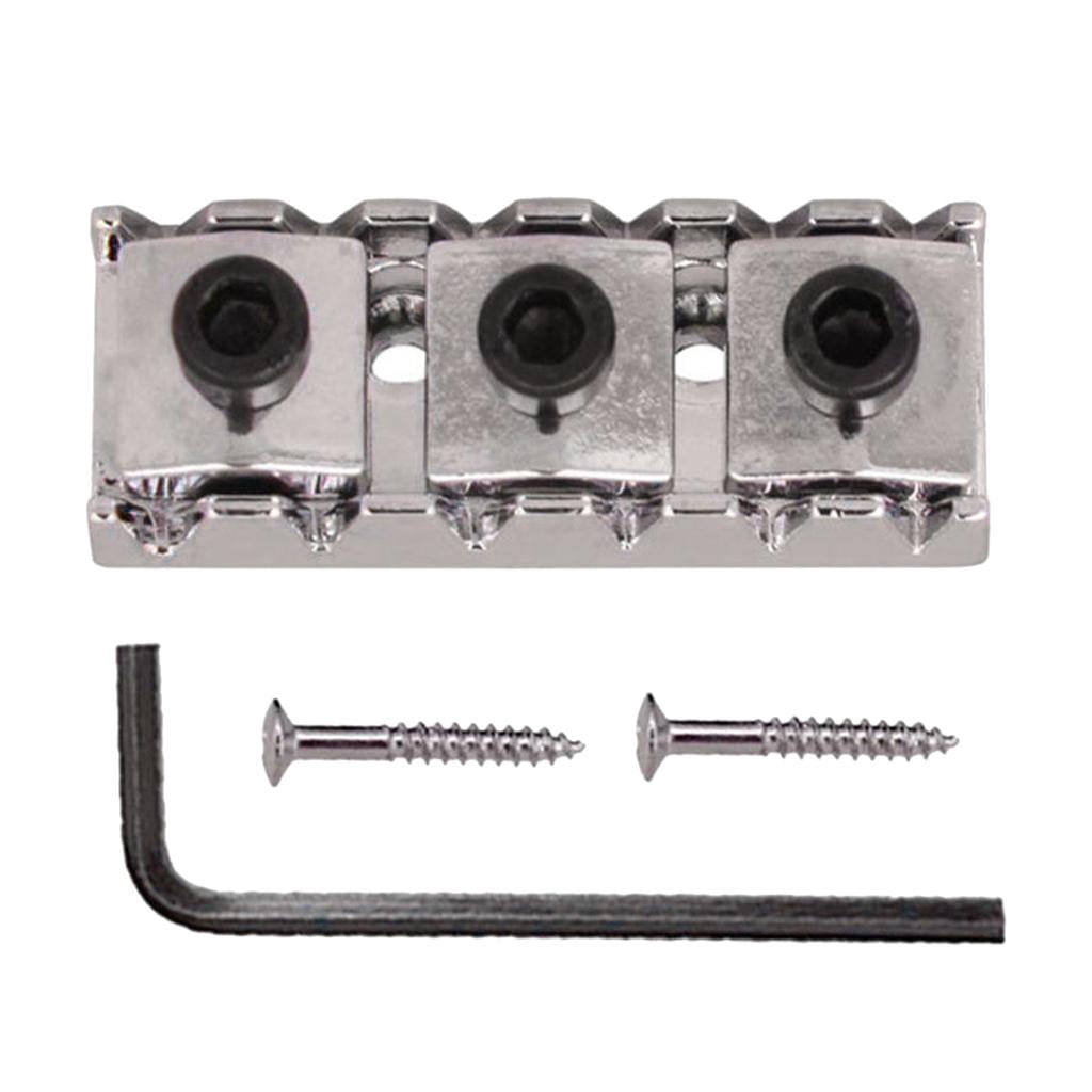 Guitar Locking Nut 42mm for Electric Guitar / Screw Spanner Chrome ...