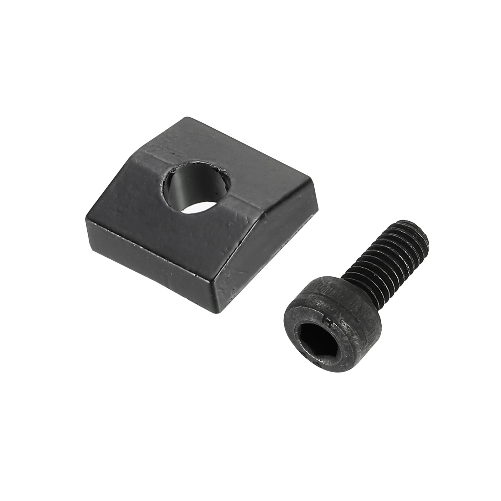 Guitar Locking Nut Clamp and Screws Metal Guitar String Block Nut ...