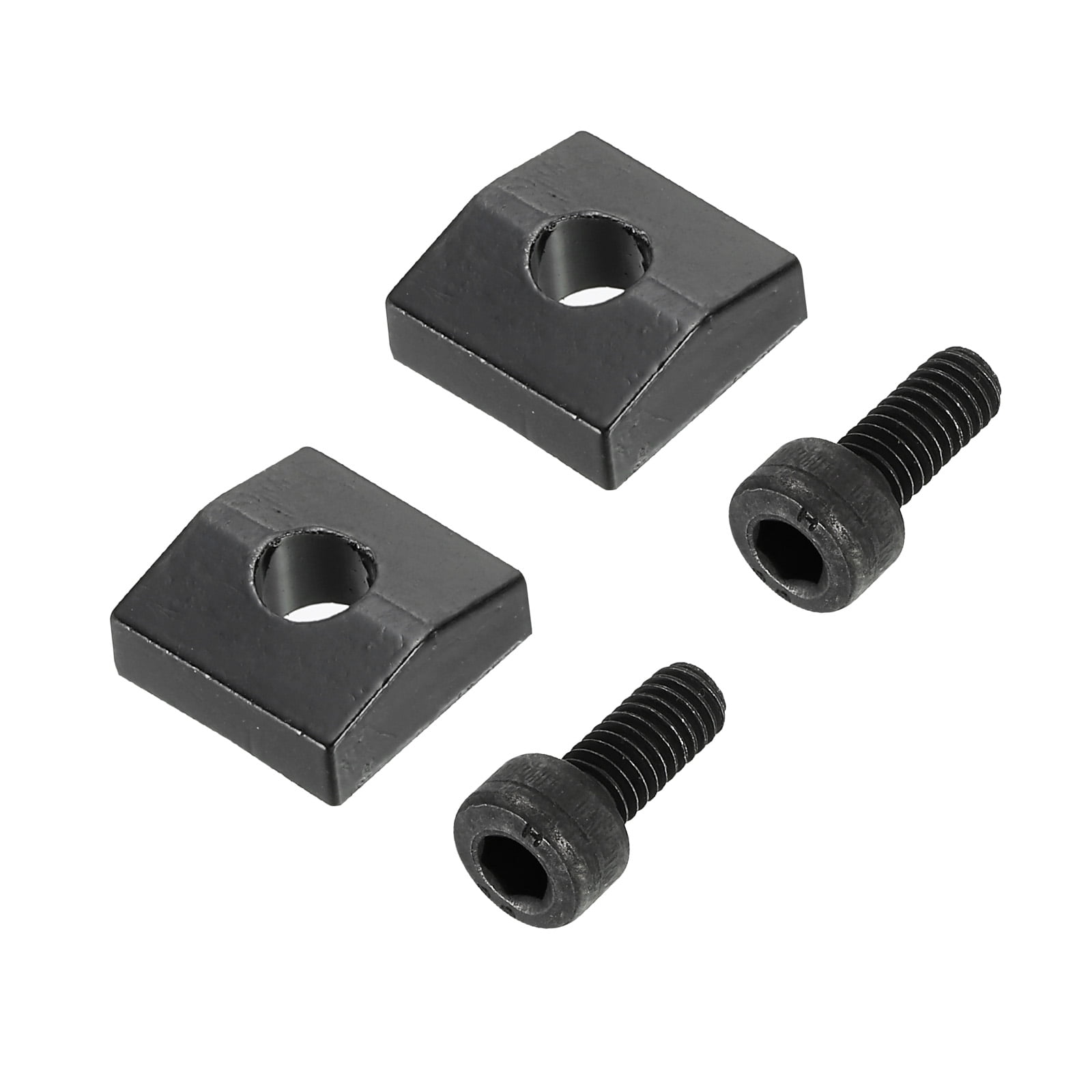 Guitar Locking Nut Clamp and Screws Metal Guitar String Block Nut ...