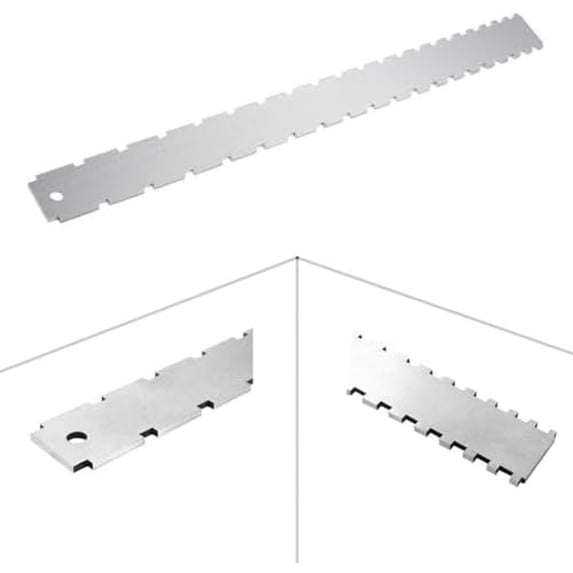 Guitar Neck Notched Straight Edge Luthiers Tool with String Action ...