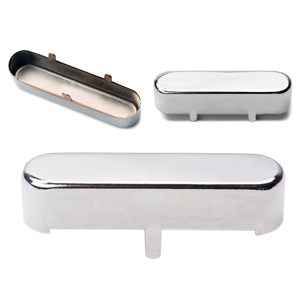 KALLORY Silver Pickup Cover for Guitar with Sturdy Metal Construction ...
