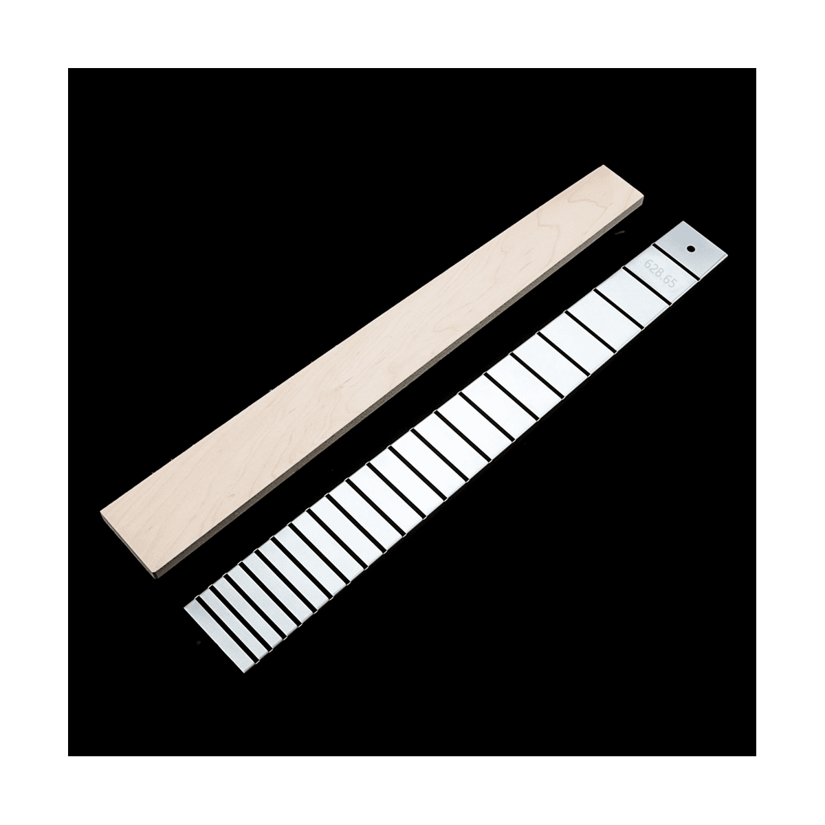 Guitar Neck Ruler Scale Measuring Fretboard Frets Tool for LP 22 Fret ...