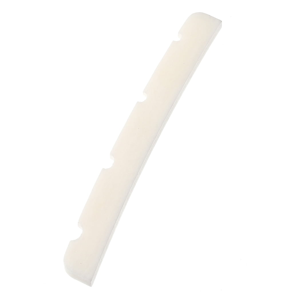 Guitar Nut Bone Slotted Top Nut Replacements for 4 Strings Musical ...