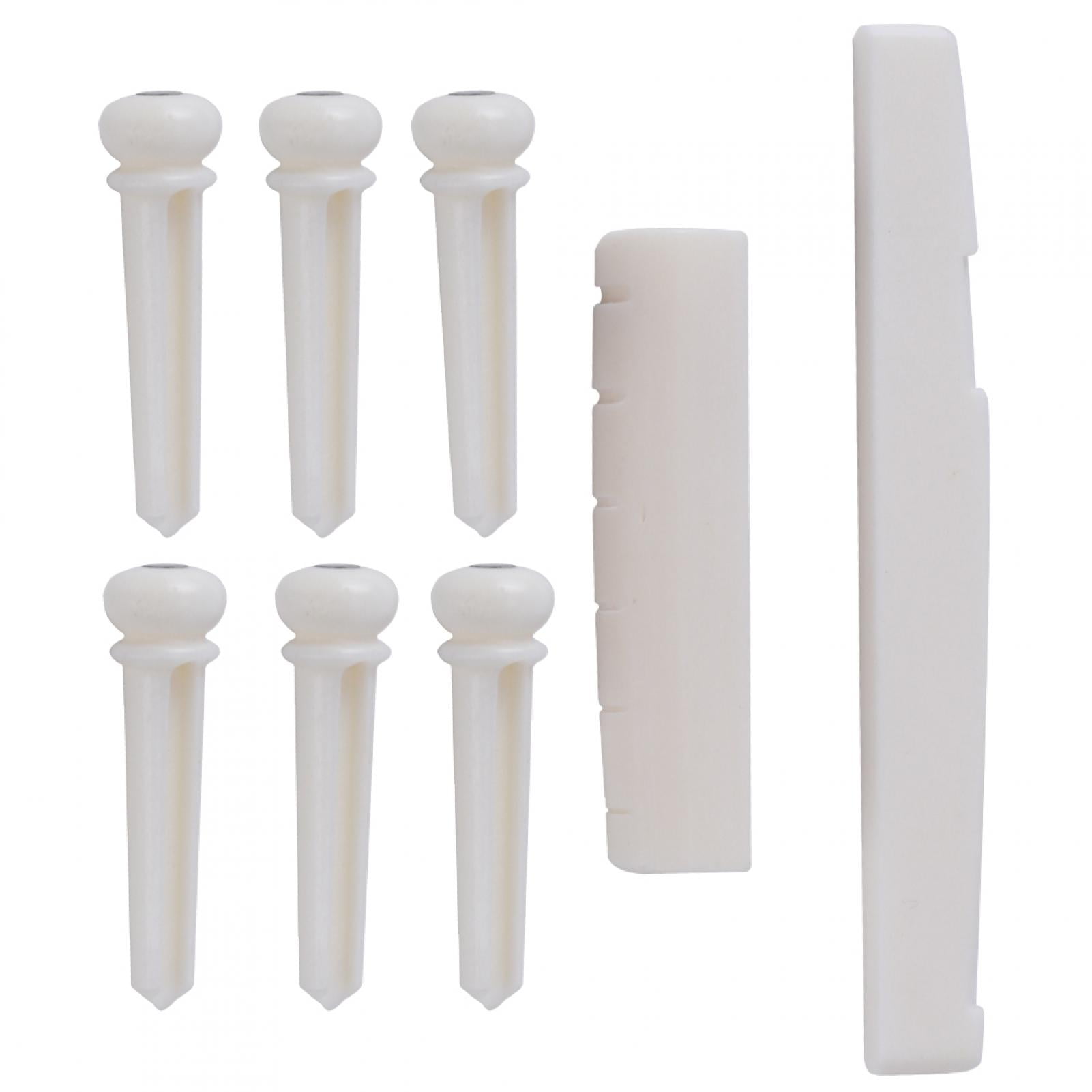 Guitar Nut Bridge Saddle Replacement Professional Parts Bridge Pins ...