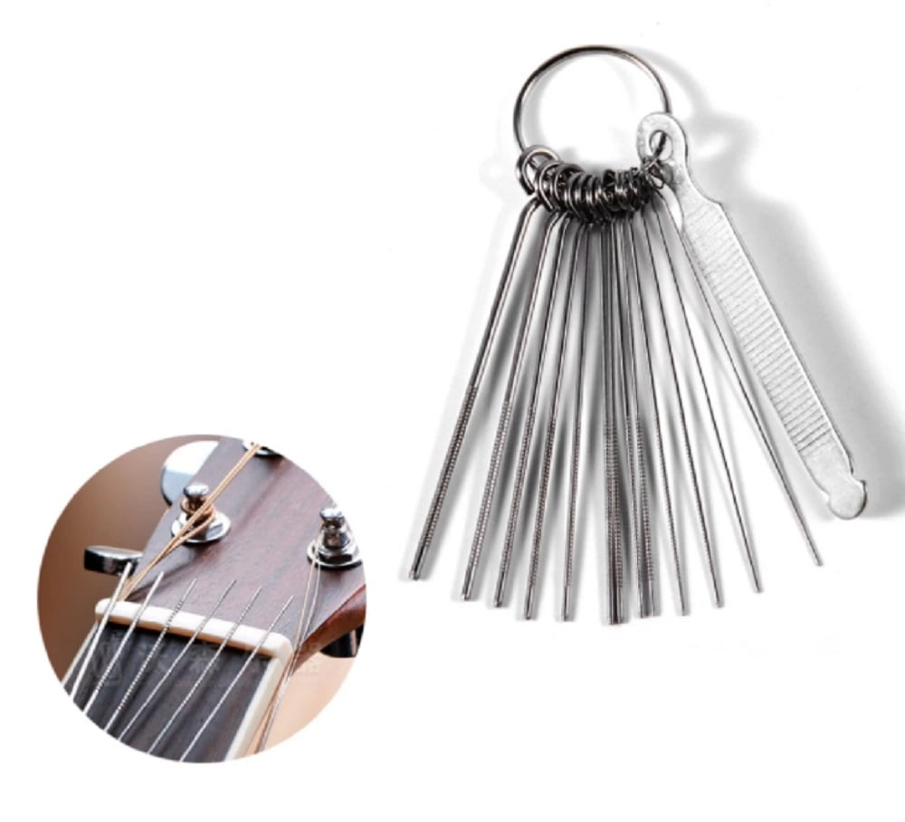 Guitar Nut Slotting File Kit – Precision Saw Rod Set for Nut Slot ...