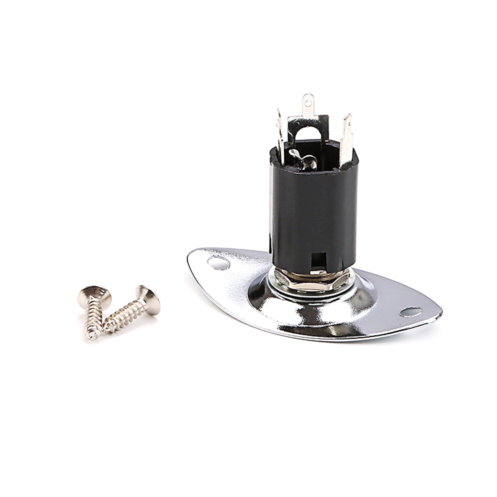 Guitar Output Jacks Socket Plug Oval Output Input Jacks Plate Socket ...