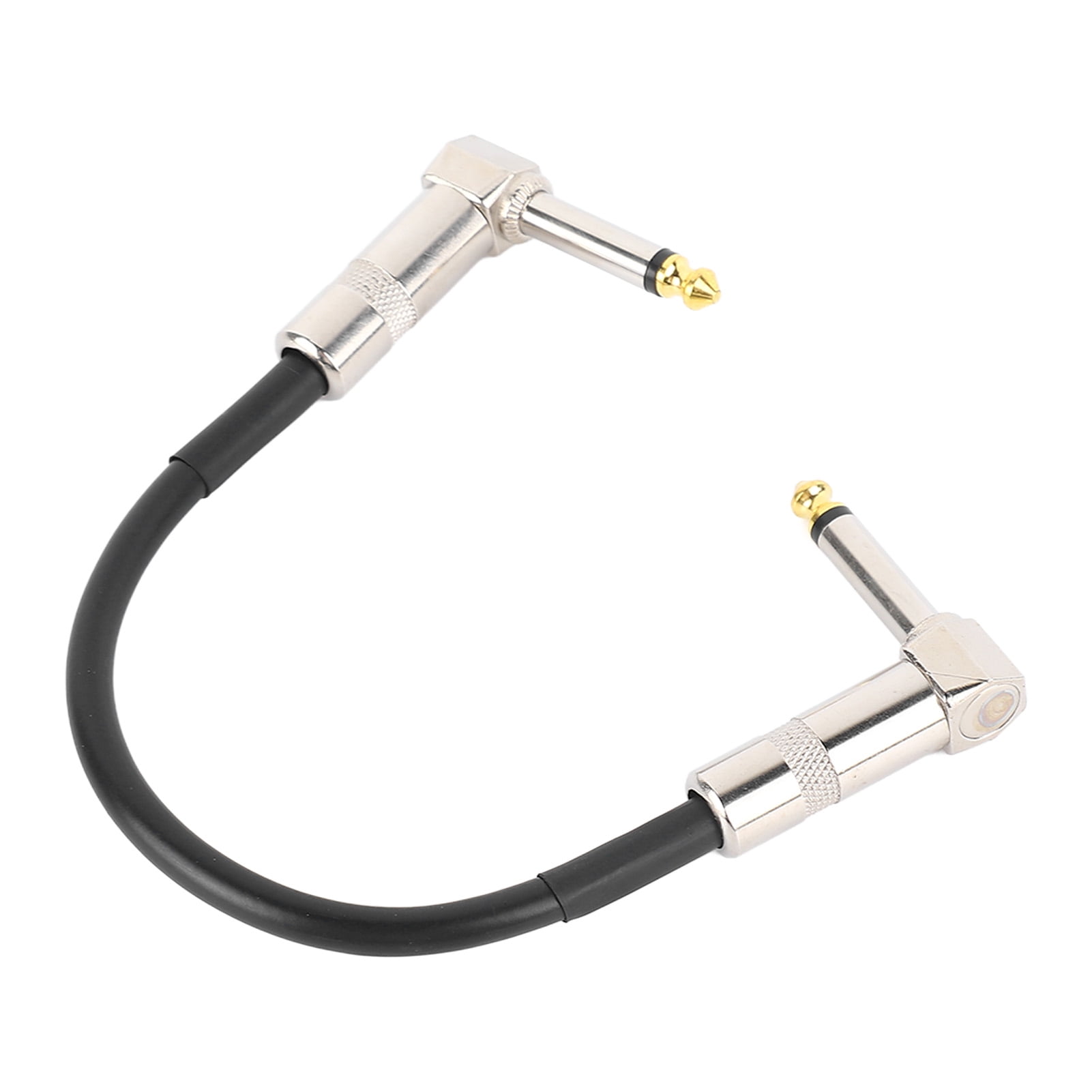 Guitar Patch Cable Right Angle Pedal Connector Wire 6.35mm Instrument ...