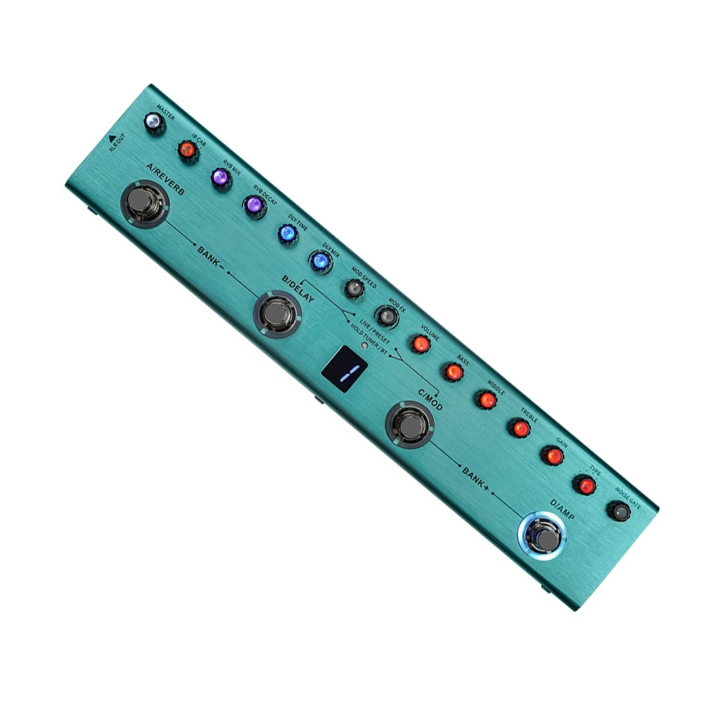 Guitar Pedal Effector 3 Band Equalizers Digital Multiple Effects Guitar ...