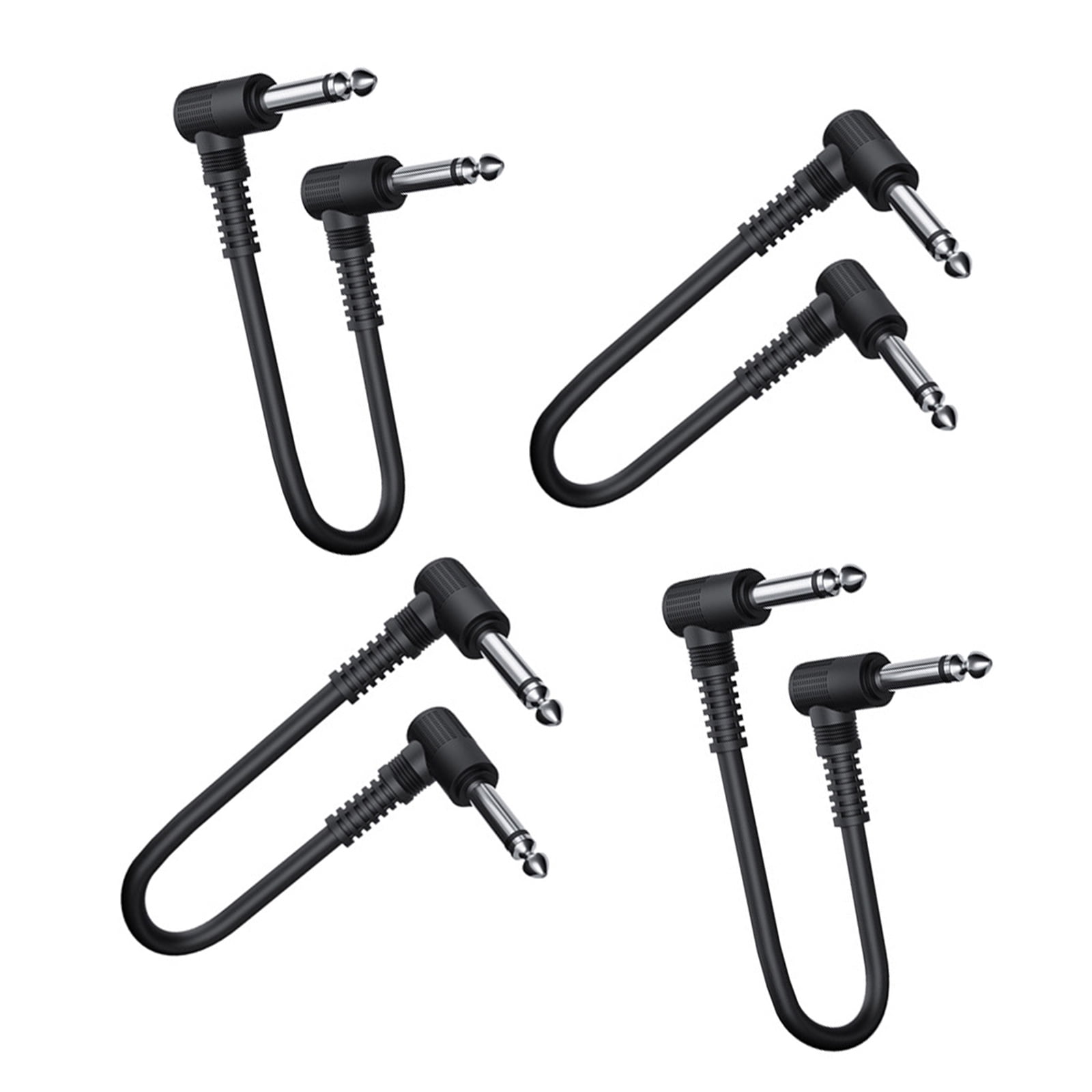 Guitar Pedalboard Cables 11.8Inch Right Angled Guitar Effects Pedals ...