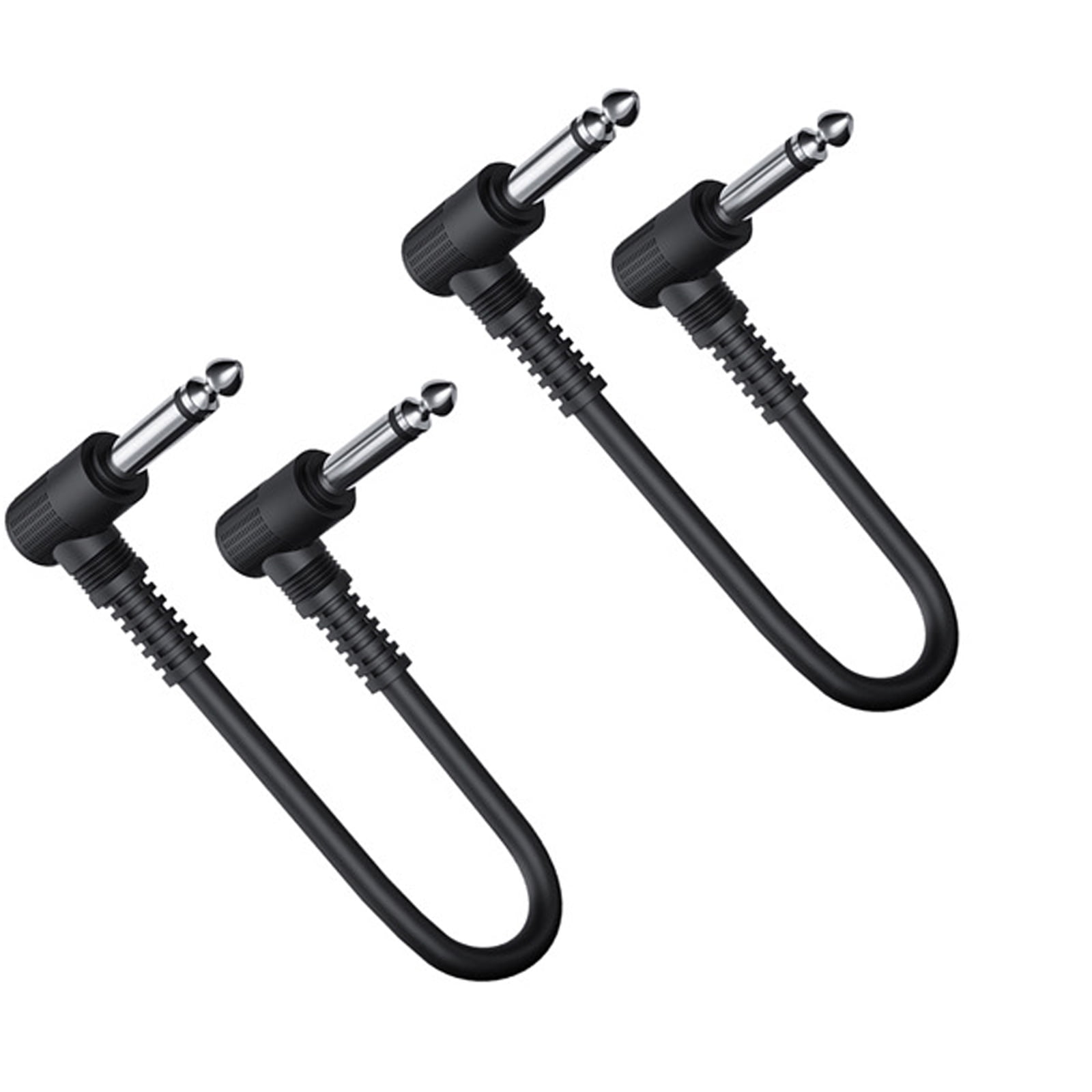 Guitar Pedalboard Cables 11.8Inch Right Angled Guitar Effects Pedals ...