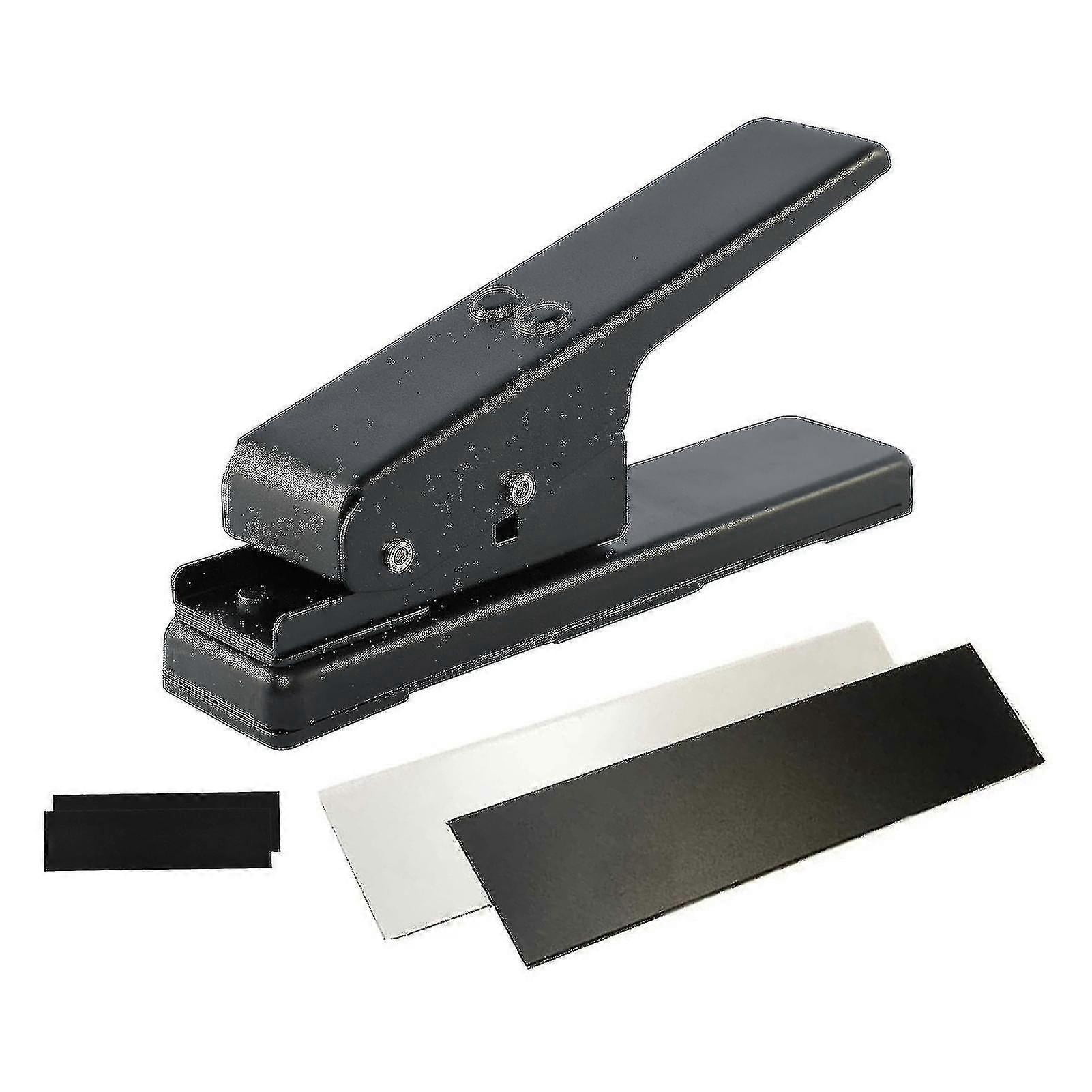 Guitar Pick Punch Set With 2 Pick Strips 2 Sandpaper Easy-to-use Diy ...