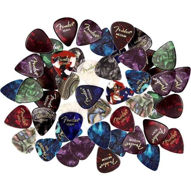 Guitar Picks Premium Set - 12-piece pack, including three different ...
