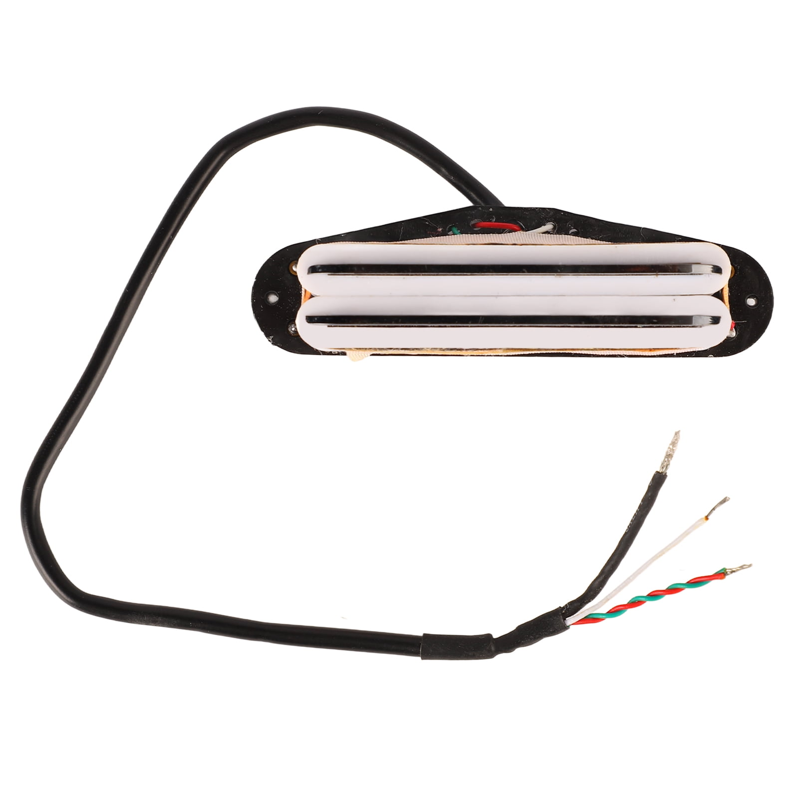 Guitar Pickup 1 Coil Dual Hot Rail 4 Core Wire Metal Pick Up Instrument ...