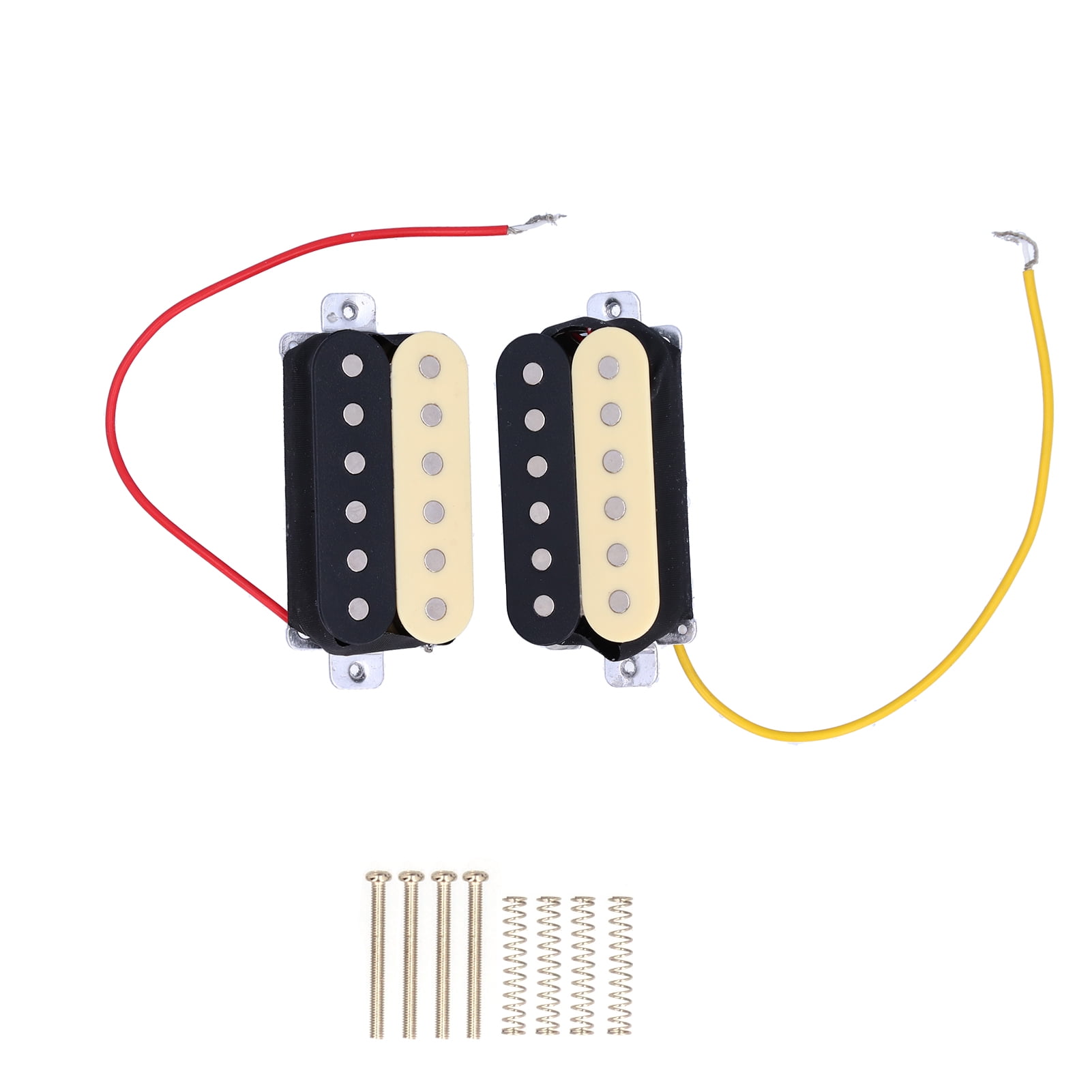 Guitar Pickup Ceramic Magnet Double Coil Volume Control Musical ...