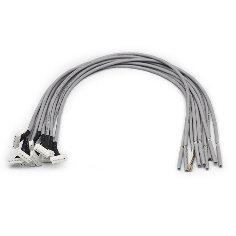 Guitar Pickup Output Cable 4 Conduct+Braiding with 5P Terminal 450MM ...