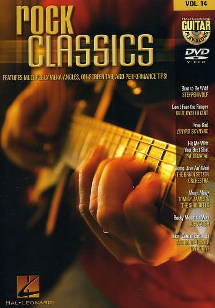 Guitar Play Along: Rock Classics: Volume 14 (DVD), Hal Leonard, Special ...