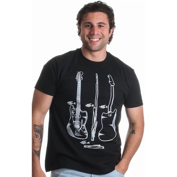 Guitar Player Tee Shirts | Acoustic, Electric, Rock, Bass, Banjo ...