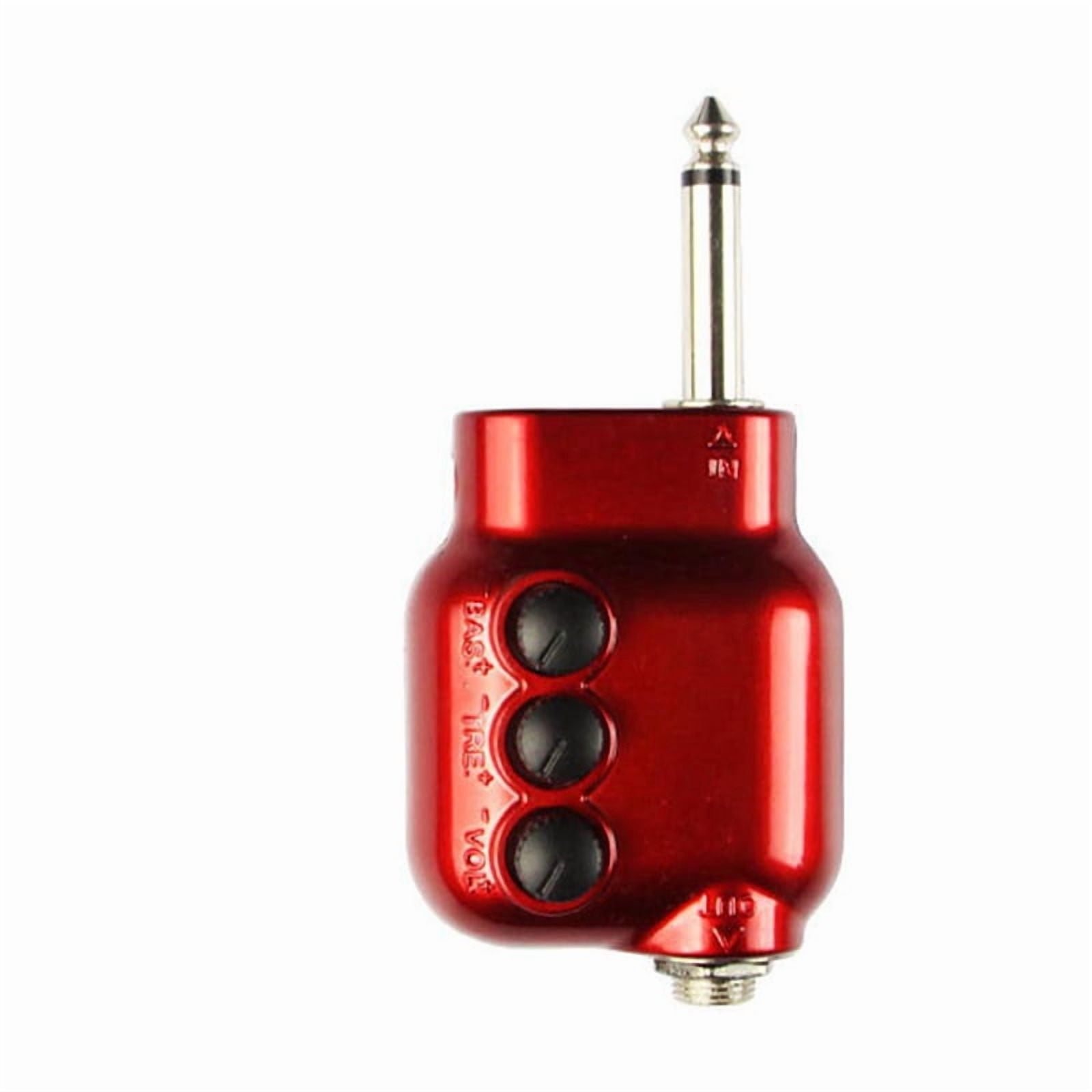 Guitar Pre Amplifier Guitar Mini Preamp 6.35mm Plug for Guitar Musical ...